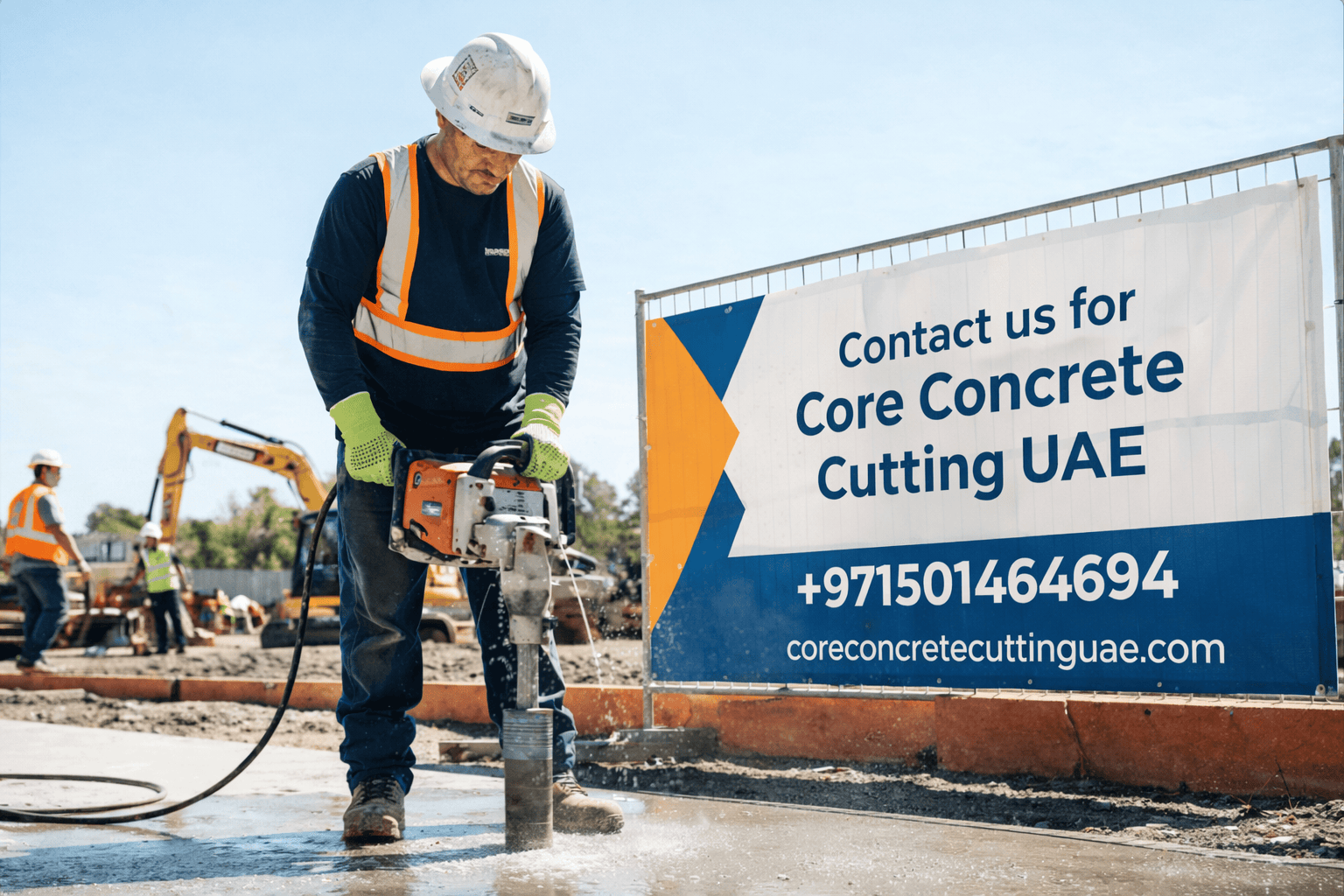 Core Concrete Cutting UAE | Core Cutting & Demolition Dubai